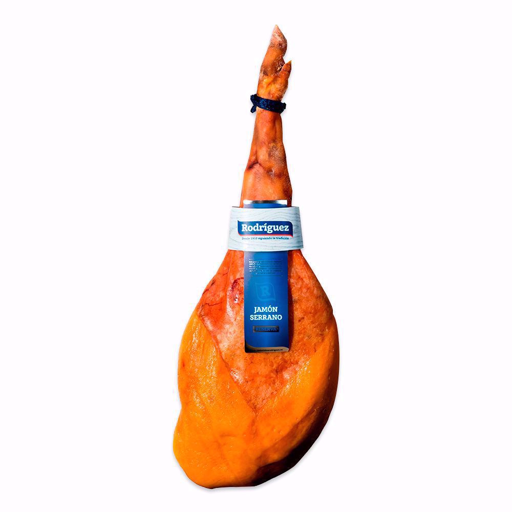 Jamón Serrano Reserva 7,5kg 12 meses | Embutidos Rodríguez